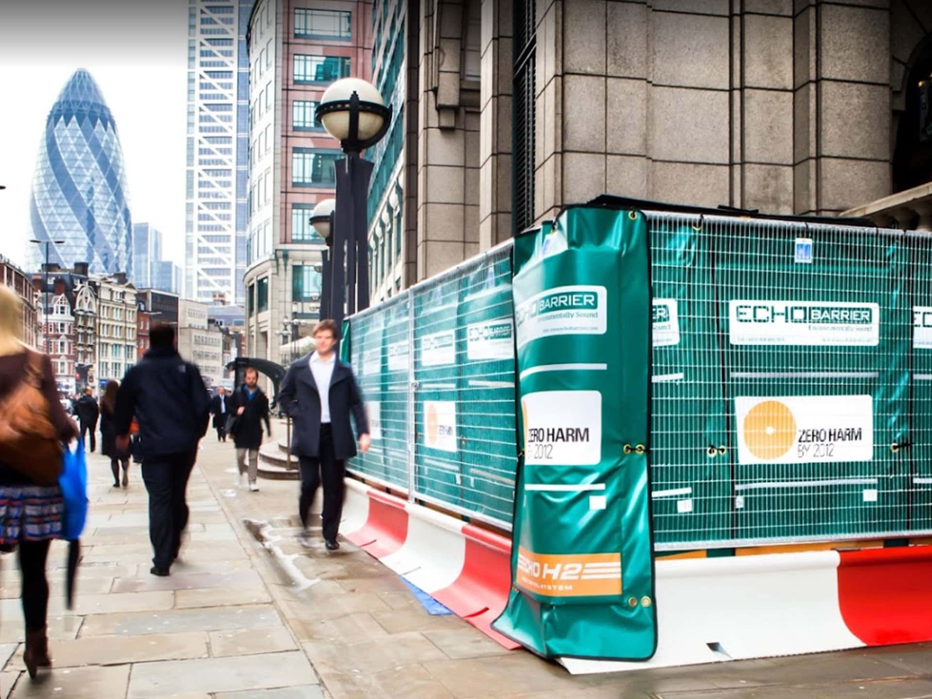 Noise Barrier >> Acoustic Fencing // Construction Sound Barriers